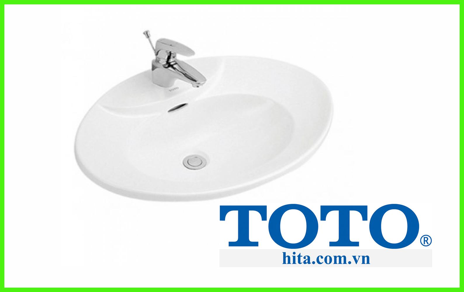 Chậu Rửa Dương Vành Toto L909C