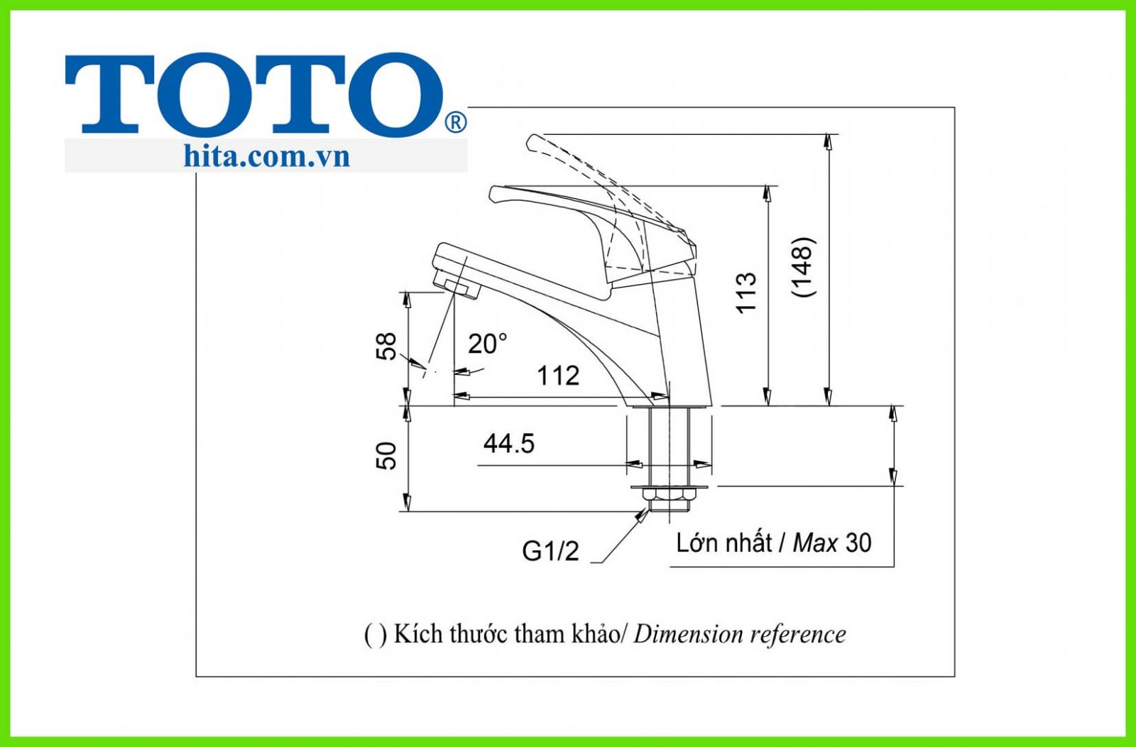 Vòi chậu Toto TX109LD