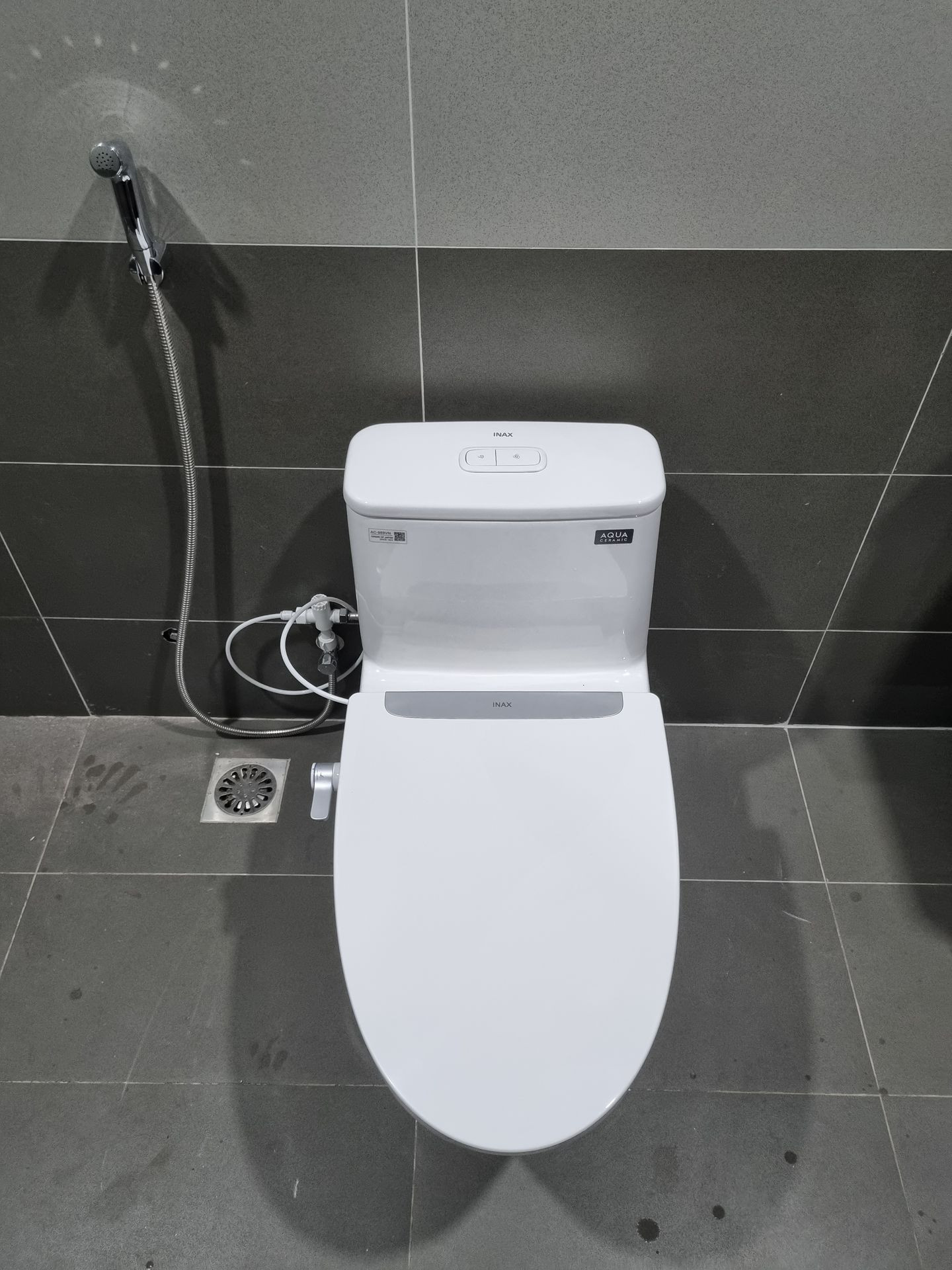 Bồn cầu nắp rửa cơ INAX AC-989+CW-S32VN chính hãng