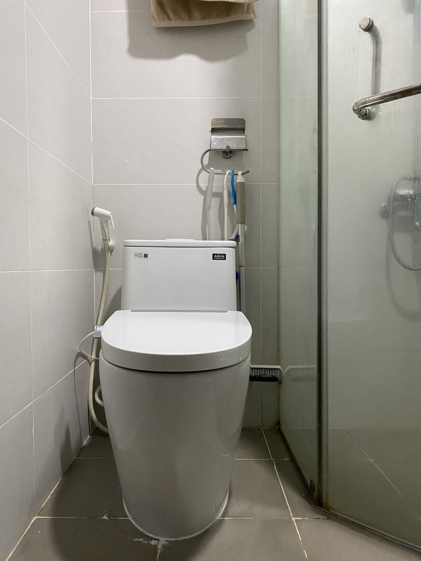 Bồn cầu nắp rửa cơ INAX AC-989+CW-S32VN chính hãng