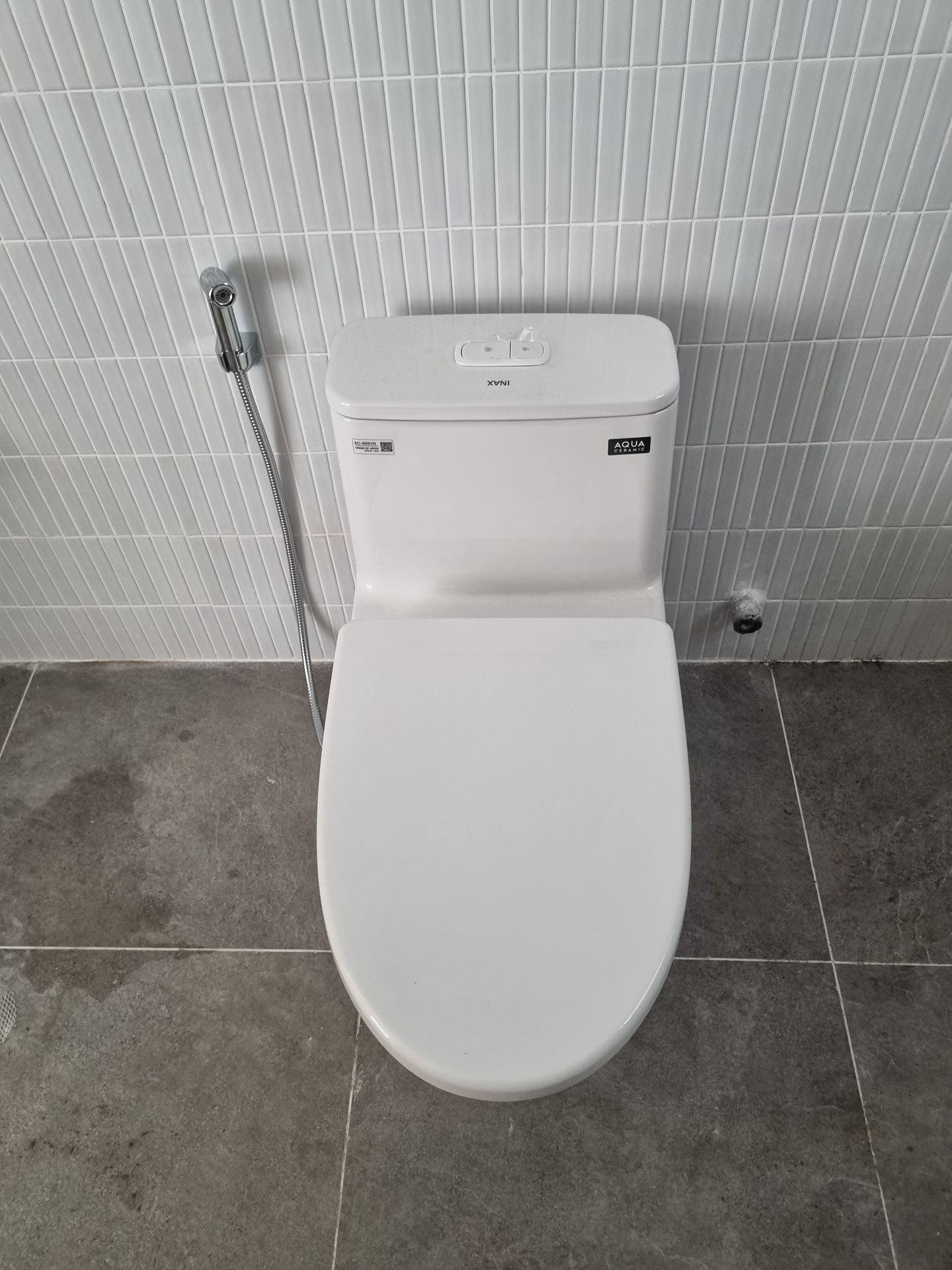 Vòi xịt vệ sinh TOTO TVCF201 nhựa mạ crom