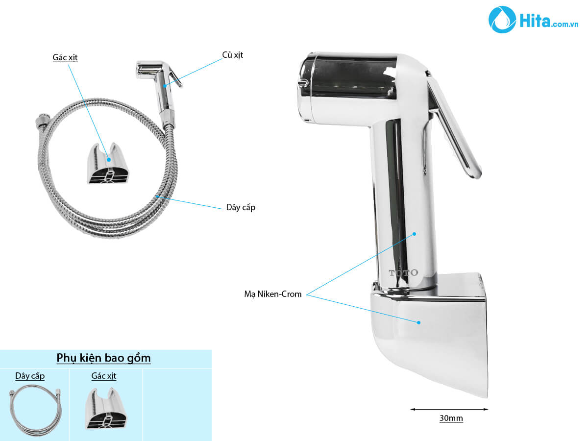 Dây xịt TOTO TVCF201 chất lượng chính hãng giá tốt